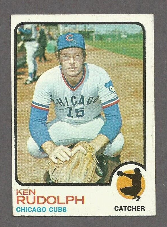 1973 TOPPS KEN RUDOLPH CHICAGO CUBS #414 EX/EXMT FREE SHIPPING | eBay