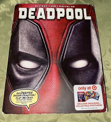 Deadpool (Blu-ray + DVD 2-Disc set, 2016) 24543104346| eBay