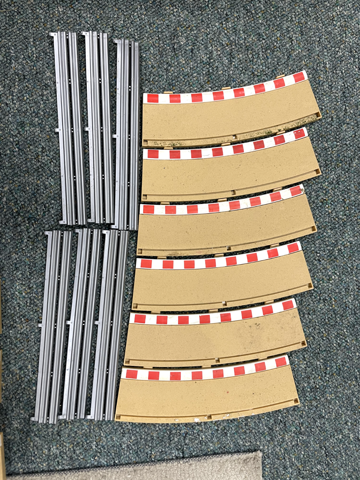 Scalextric Sport Track Border TAN 1/32 Slot Car. BB | eBay