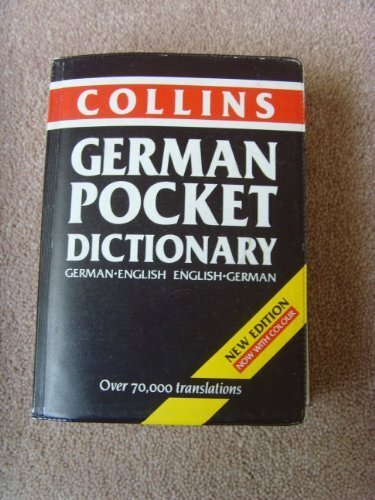 Collins German Pocket Dictionary: German-English, English-German ...