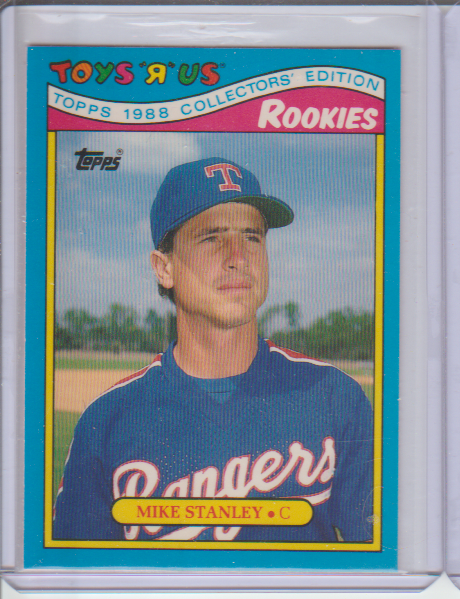 1988 Topps Toys R Us Rookies Card #29 Mike Stanley Texas Rangers | eBay