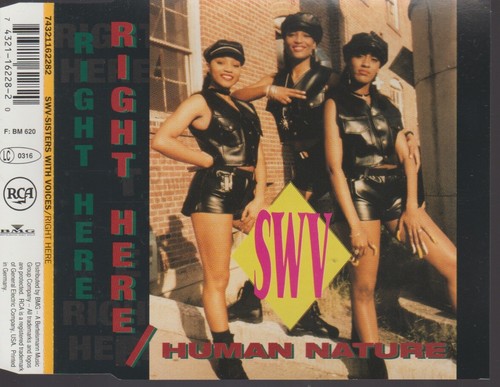 SWV Right Here Human Nature (Michael Jackson Sample) Cd Maxi 1993 ...