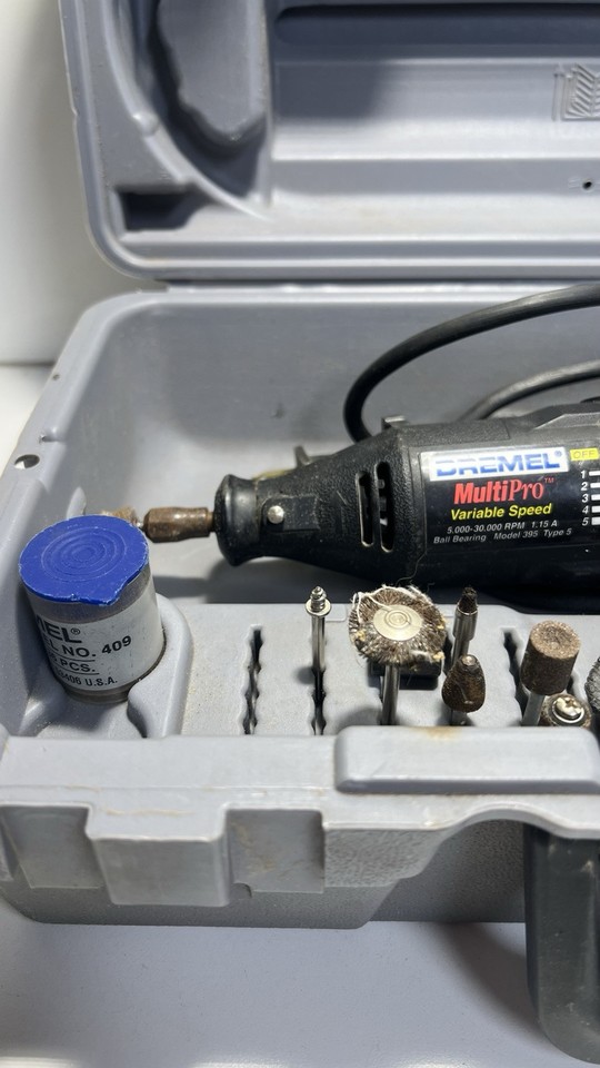 DREMEL MultiPro Variable Speed MODEL 395 TYPE 5 Tool And Work Box | eBay