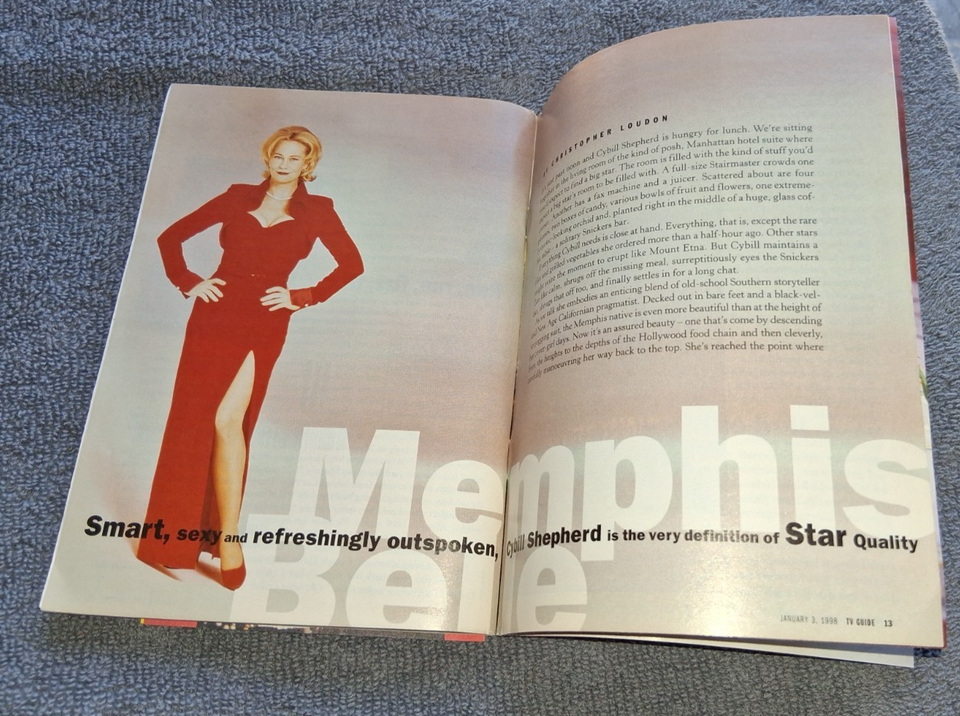 TV Guide Martha MacIsaac Emily of New Moon Christina Applegate Cybil ...