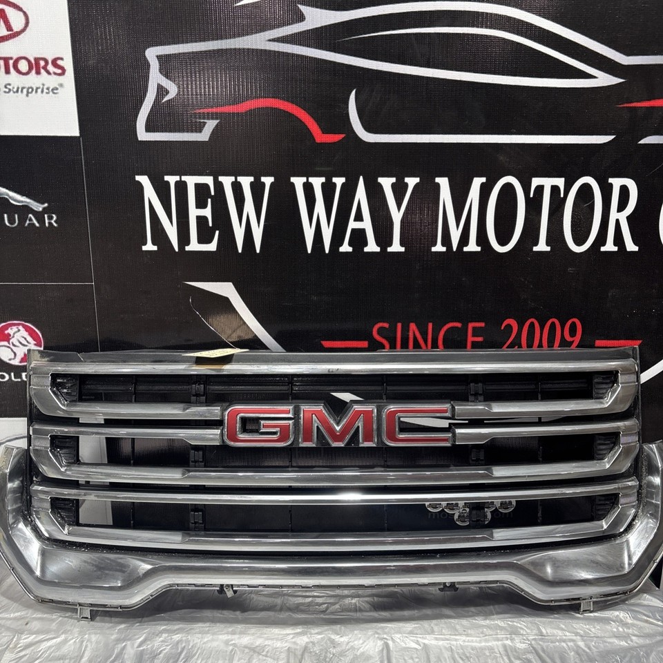 2020 2021 2022 2023 GMC ACADIA FRONT UPPER GRILLE CHROME 84805224 OEM ...