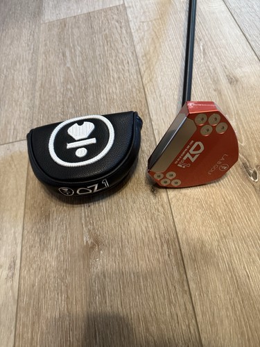 LAB Oz.1i Putter - Red Head, Upgraded Black ACCRA Shaft, 35 inch, 69 ...
