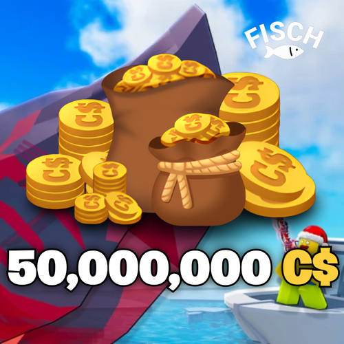🎣 Fisch 50M C$ 🦈 Roblox Fisch Coins 🐟 Cheap | Fast Delivery ⚡ | eBay