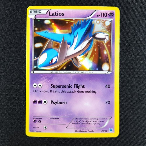 Latios 30/30 Holo - Trainer Kit - Pokemon Card | eBay