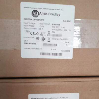 NEW 2097-V33PR5 ALLEN BRADLEY Kinetix 300 Servo Drive 2097V33PR5 US ...