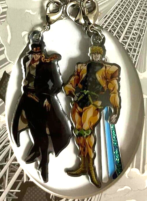 JOJO TREE Acrylic Keychain Strap Jotaro Kujo Dio Brando Jump Araki ...