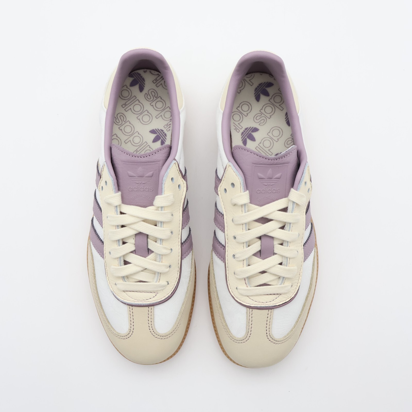IE1417 adidas Originals Samba OG Cream Gold Metallic Preloved Fig ...
