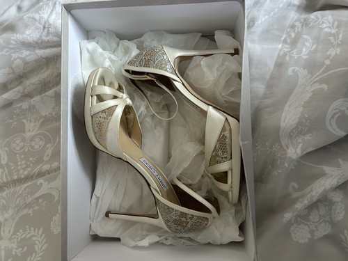 Jimmy Choo Ivory/white Wedding Shoes Size 4 | eBay UK