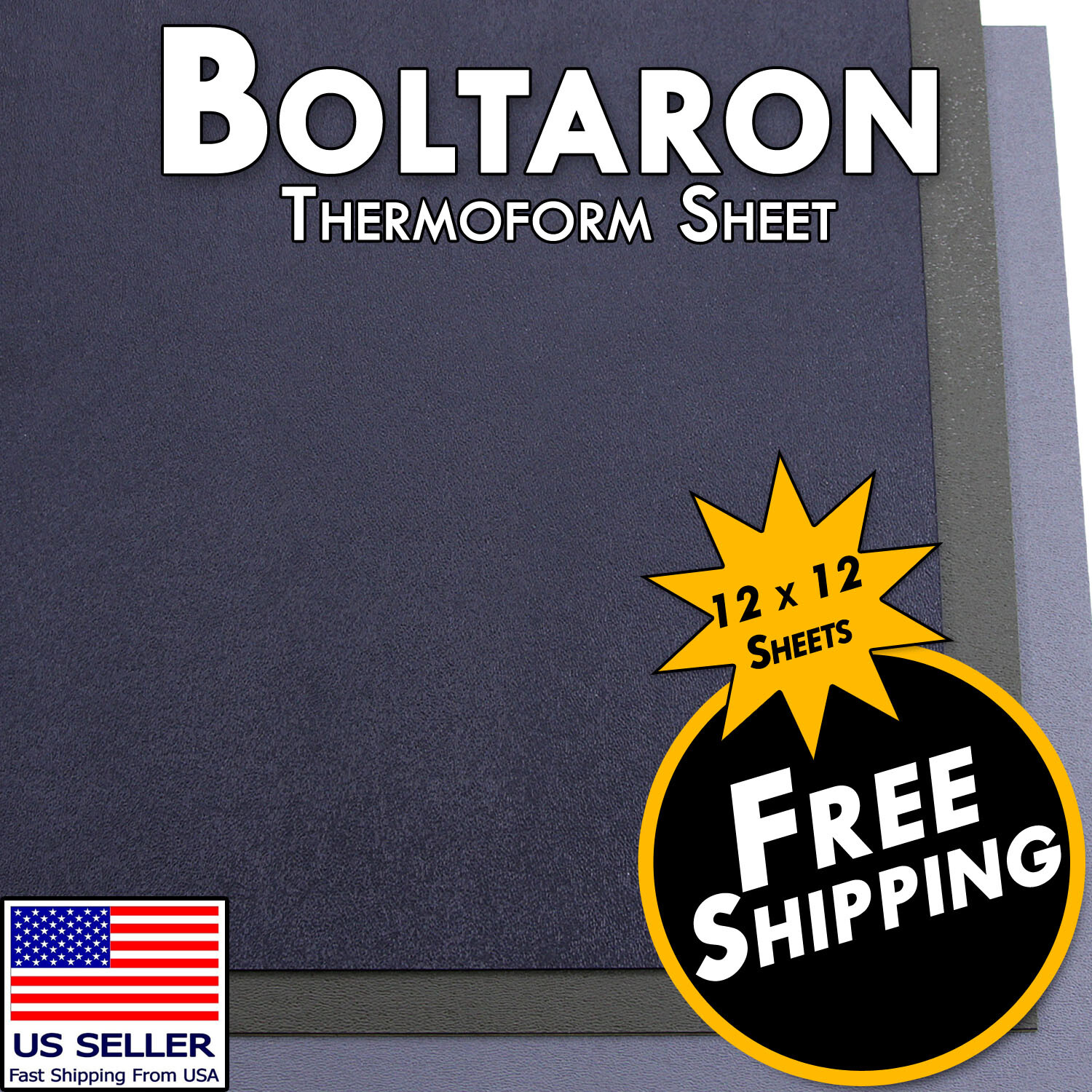 BOLTARON® Sheet - Haircell Texture (12in x 12in)(.060, .080 &.093 ...