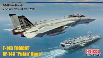 1/72 FineMolds #FF001 F-14AB Tomcat VF-142 ‘Pukin Dogs’ | eBay