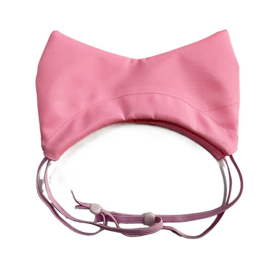 Cat bathing protective cap adjustable pet ear protection cap head cover ...