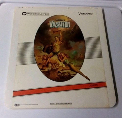 Vacation (1983) Vintage CED RCA SelectaVision Videodisc TESTED WORKING ...