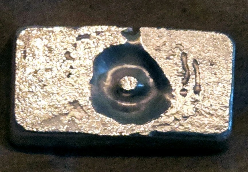 Prospector's Gold & Gems Poured 2 Troy oz .999 Fine Silver Bar ...