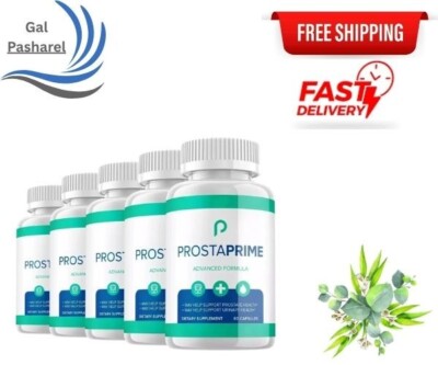 (5 Pack) ProstaPrime Prostate Supplement for Men - Prosta Prime Bladder ...