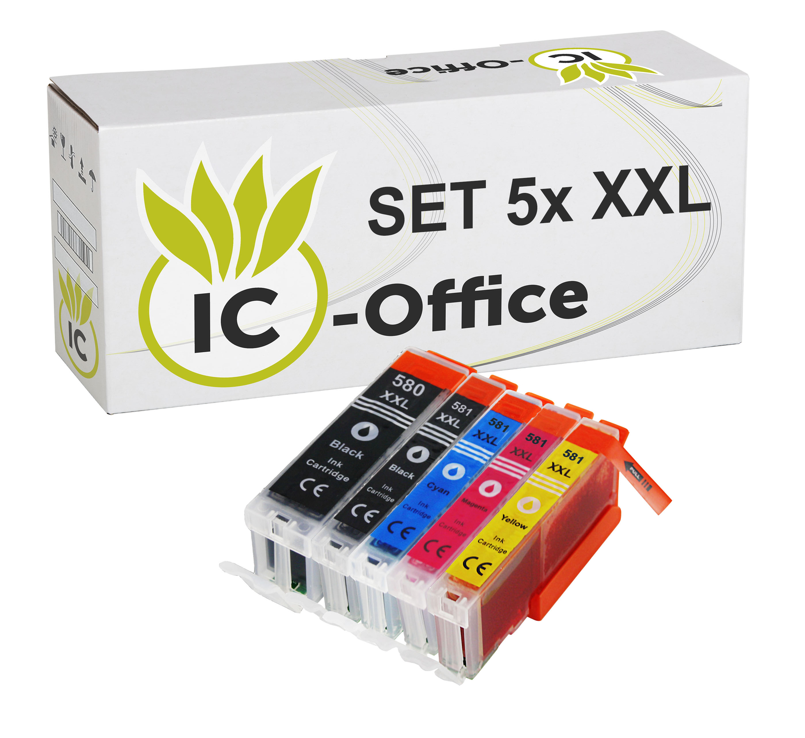 XXL Druckerpatronen für Canon Pixma TS 7550 8550 6150 6250 8150 8250 ...