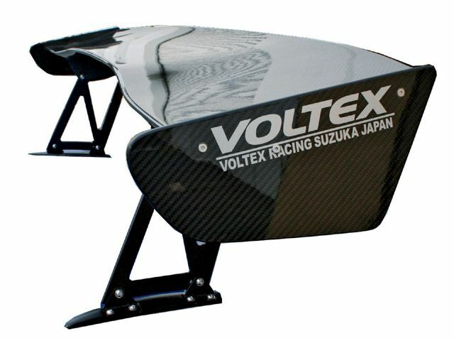 2x White VOLTEX DECAL GT WING VINYL STICKER FOR BRZ FRS 350Z 370Z S2000 ...