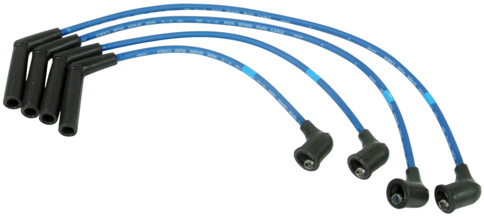 NGK Spark Plug Lead Cable Set for Hyundai Excel Getz S Coupe 1.3 1.5 L ...