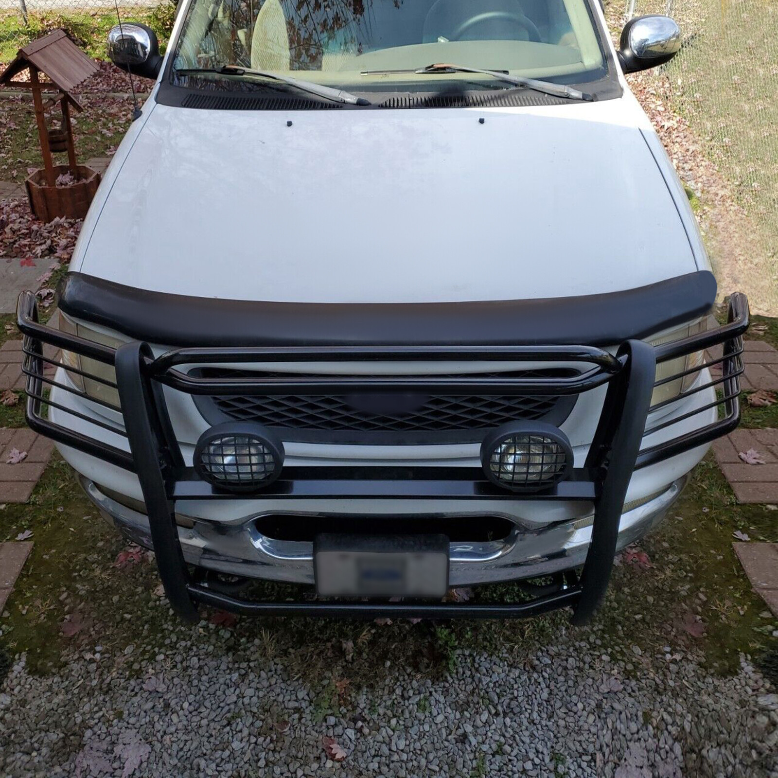 Black Brush Grill Guard For 97-04 Ford Expedition F-150 F-250LD ...