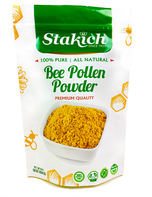 1 lb BEE POLLEN POWDER 100% Pure Natural Raw Best 16oz GMO & Gluten ...