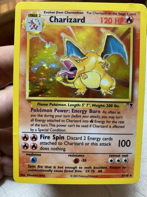 Charizard Legendary Collection 3/110 Holo WOTC Pokemon Card - Rare | eBay