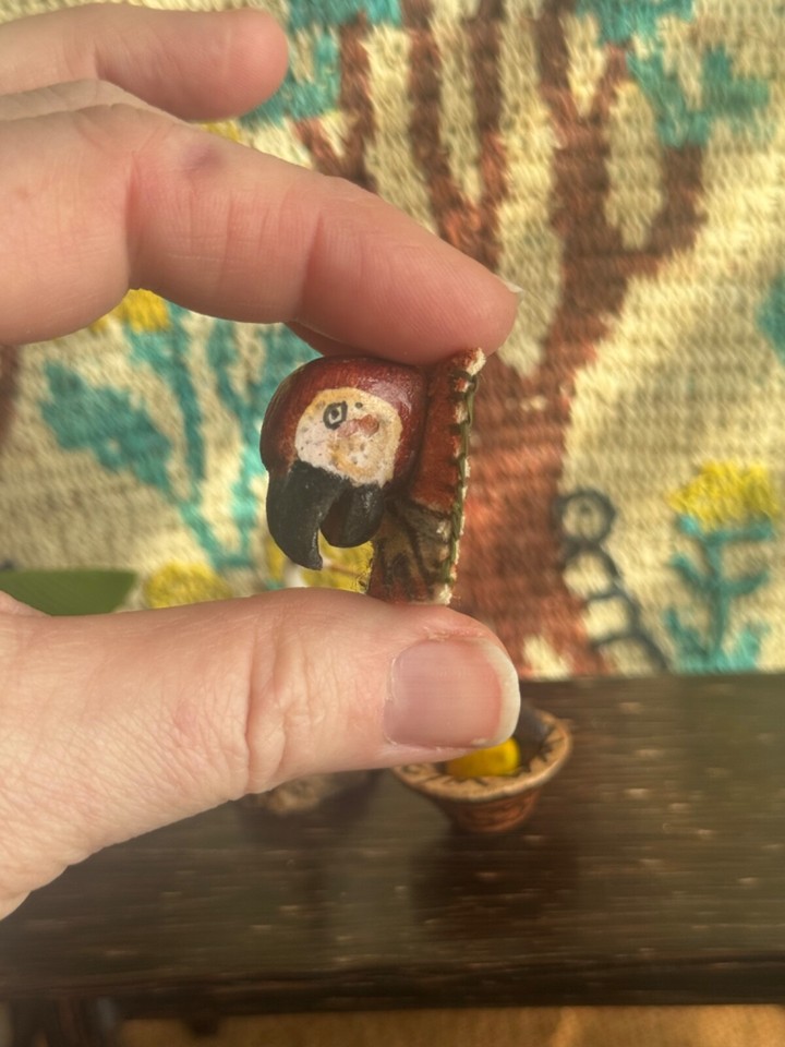 Miniature Handmade Macaw Guacamayo Mask Ticuna Art Amazon Rainforest ...