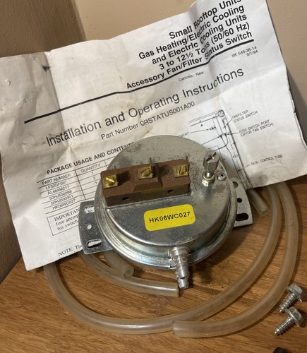 NEW Honeywell MN 55422 Fan Filter Status Switch - CRSTATUS001A00 | eBay