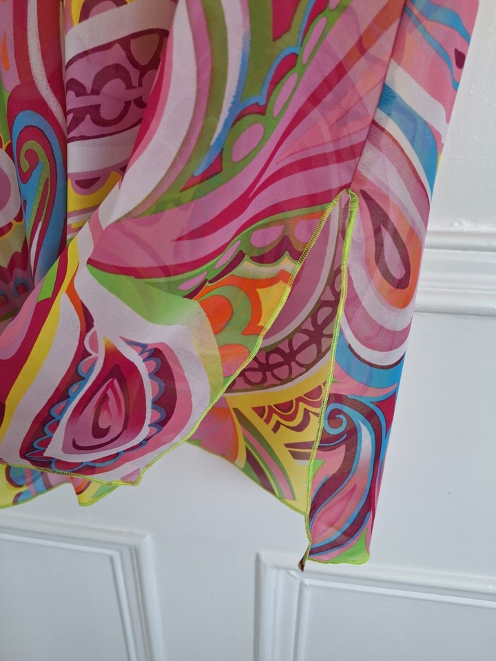 Antigel Beach Tunic/Cover Up Sheer Sun Dress UK 10 | eBay UK