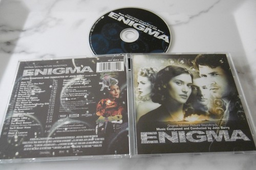 Enigma Motion Picture Soundtrack Cd Album John Barry Decca 467 864-2 ...