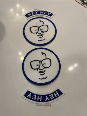 1998 Chicago Cubs Jack Brickhouse "Hey Hey" & Harry Caray Jersey Sleeve ...