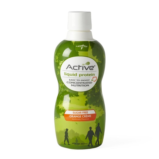 Active Liquid Protein Nutritional Supplement 30.000 OZ 4 Each / Case ...