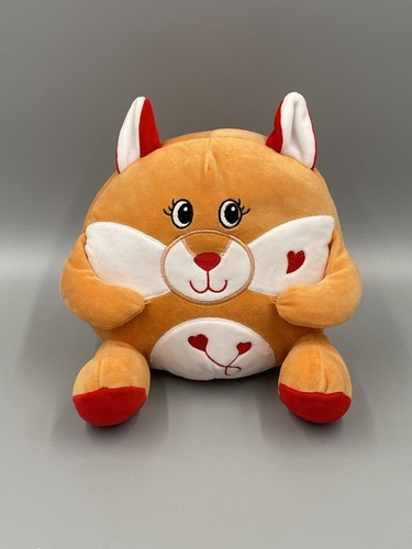 Hug & Luv Soft Kitty Cat 9” Orange Plush Pillow Toy | eBay