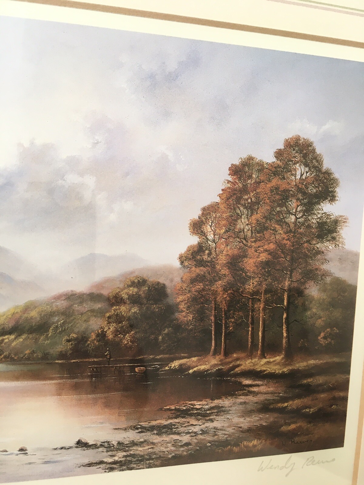 Limited Edition Print by Wendy Reeves Hand Signed & Numbered Mounted ...