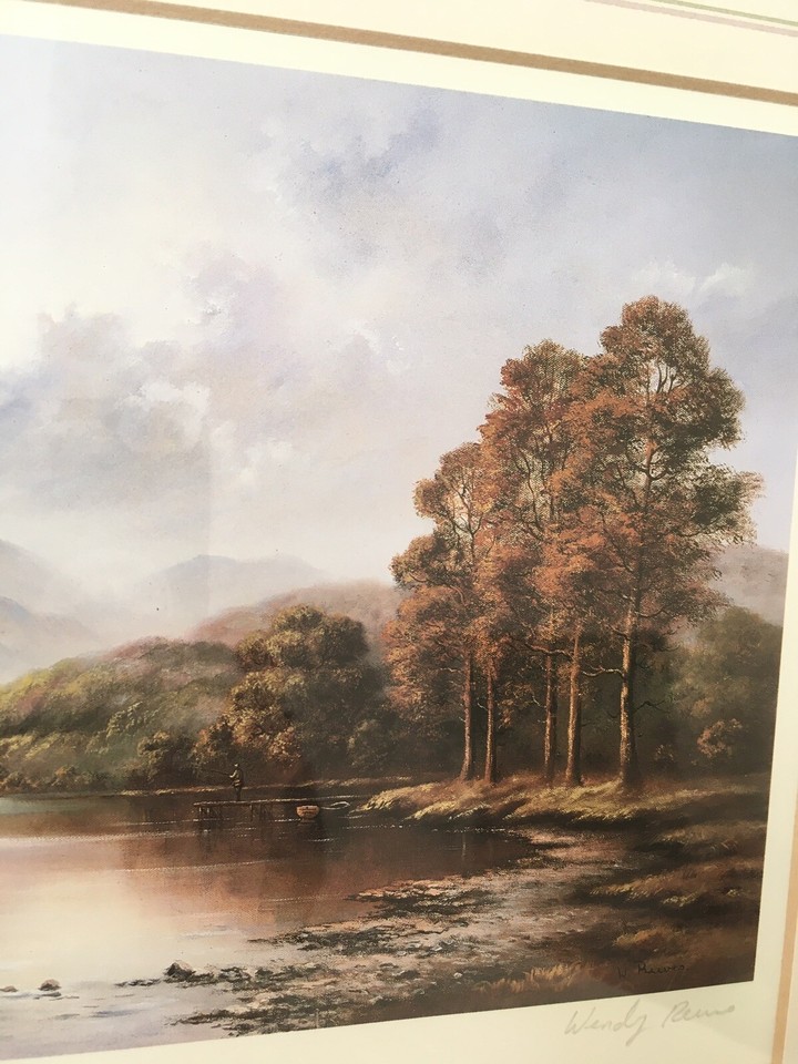 Limited Edition Print by Wendy Reeves Hand Signed & Numbered Mounted ...
