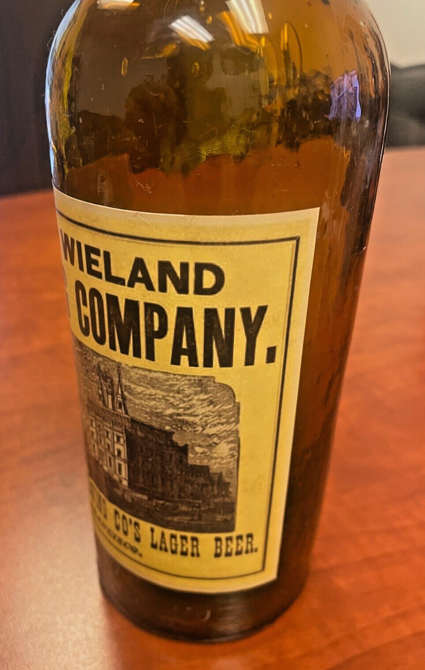 Western beer Wieland San Francisco quart bottle pre prohibition PRO | eBay