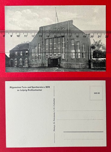 AK LEIPZIG Großzschocher um 1933 Allgemeiner Turn- und Sportverein ...