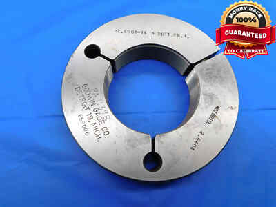 2.6901 16 N. BUTT. 2 BUTTRESS THREAD RING GAGE NO GO ONLY P.D. = 2.6404 ...