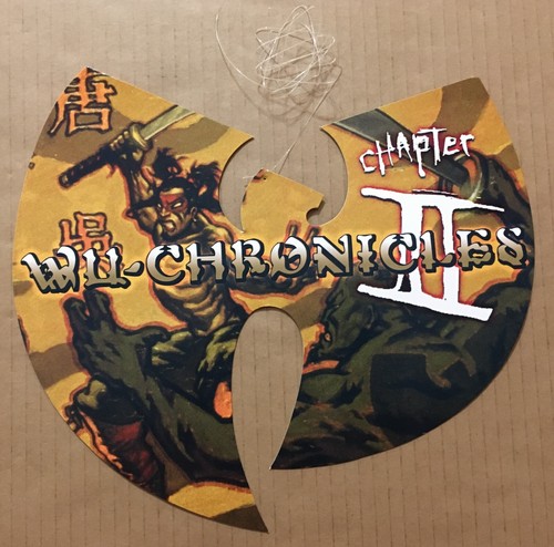 WU TANG CLAN Rare 2001 DIE CUT PROMO CARDSTOCK MOBILE DISPLAY for ...