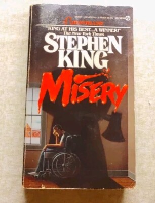 Misery By Stephen King 1988 First Signet Edition Printing Paperback | eBay