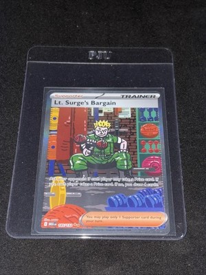 Lt. Surge's Bargain 185/132 Me01: Mega Evolution Holo | eBay