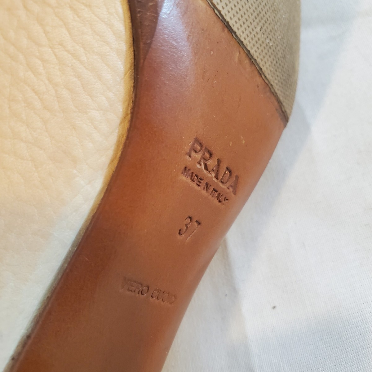 Vintage Prada Women's size 37 Leather Loafers Shoes | eBay Vintage Prada Women's size 37 Leather Loafers Shoes | eBay