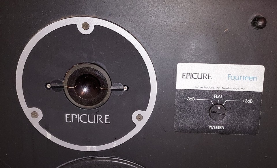 Vintage 1980's Epicure EPI Model Fourteen 14 Floor Speakers, Great ...