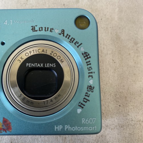 HP PhotoSmart R607 Harajuku Lovers Digital Camera by Gwen Stefani 4.1MP ...