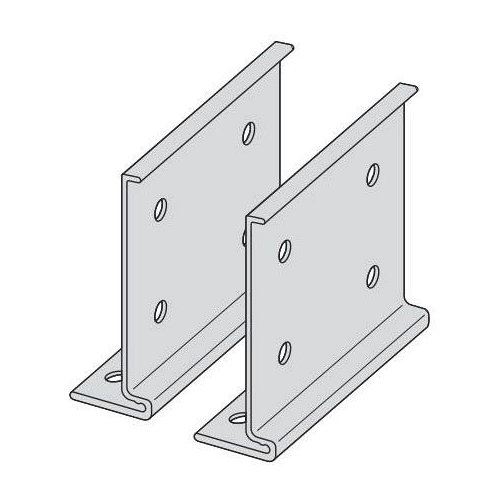 B-Line 9A-6006W/SS6, Mid-Span, Splice Plate for Aluminum Cable Tray, 1 ...