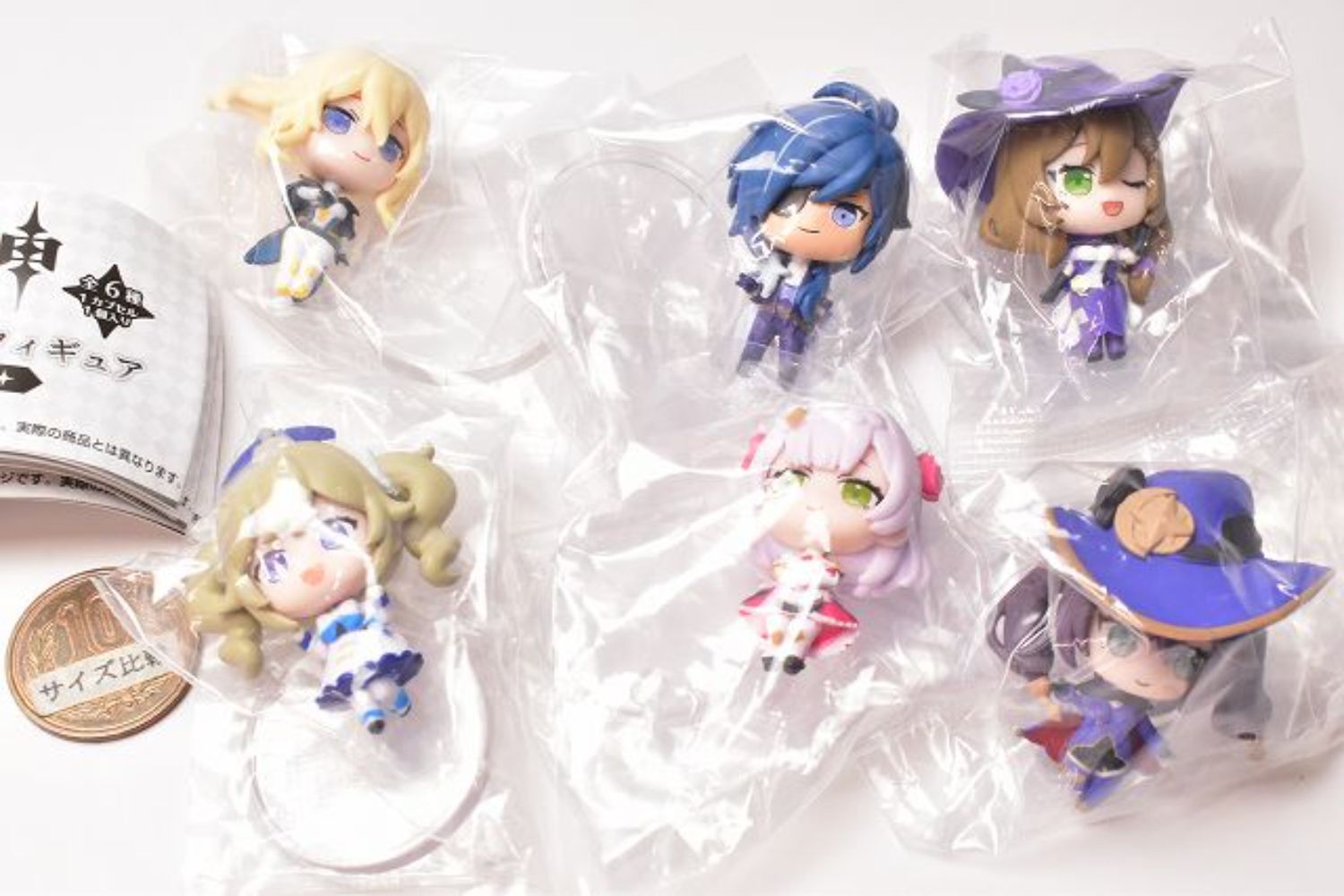 Genshin Impact Capsule Collection Figure Capsule Toy 6 Types Full Comp ...