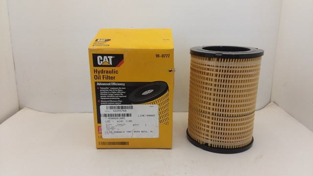 CAT Hydraulic Oil Filter 1r-0777 NOS Caterpillar F4567z0 13837 for sale ...