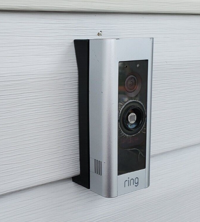 Ring Pro 2 Doorbell Dutch Lap 5" Siding Mounting Bracket Wedge UV ...